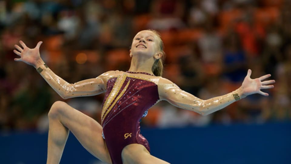 Gymnastics Listunova Leads Talented Newcomers To Top Of Standings At