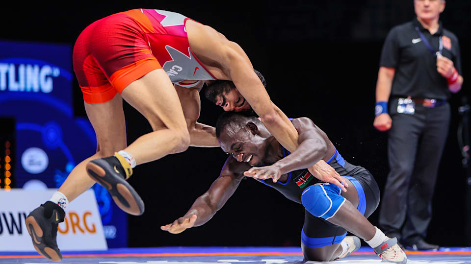 2023 Wrestling World Championships - From his first plane ticket to ...