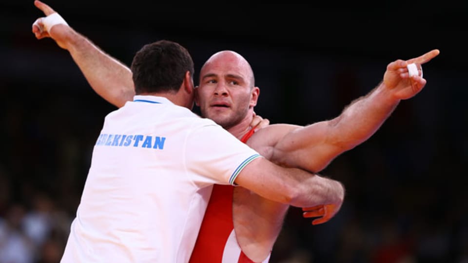 Taymazov claims third successive gold - London 2012 - Wrestling ...