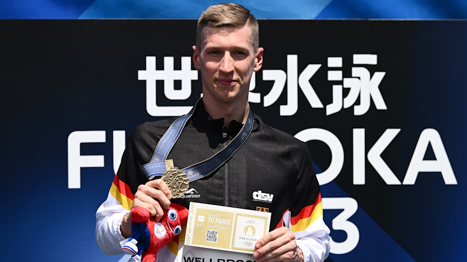 World Aquatics Championships 2023: Florian Wellbrock, Oliver Klemet ...