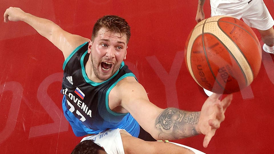 Basketball - Luka Doncic scores 48 in stylish Olympic debut with ...