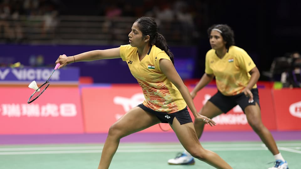 Hong Kong Open 2023 badminton: Gayatri Gopichand-Treesa Jolly move into ...