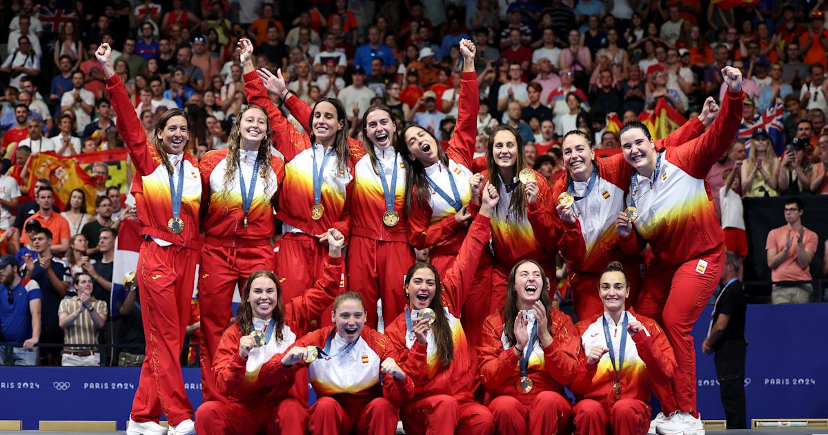 Spain - Women's Water Polo | Gold Medal Highlights | Water Polo ...
