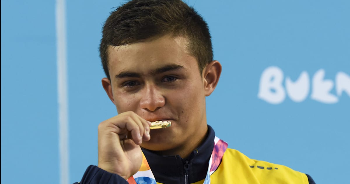 El clavadista colombiano Daniel Restrepo comparte los secretos de su éxito