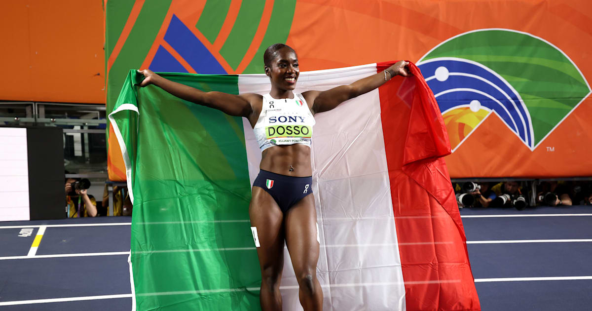 World Athletics Indoor Championships 2026: Italy's Zaynab Dosso claims ...