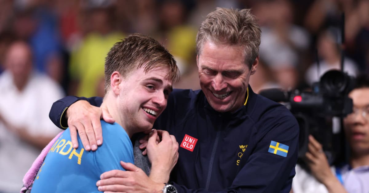 Truls Moregard (SWE) v Hugo Calderano (BRA) - Men's Singles Semi-Final ...