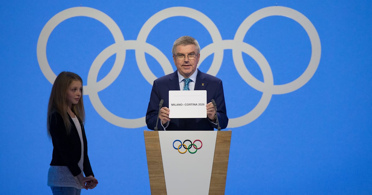 2026 Winter Olympics: Milan–Cortina in Italy elected to host Games