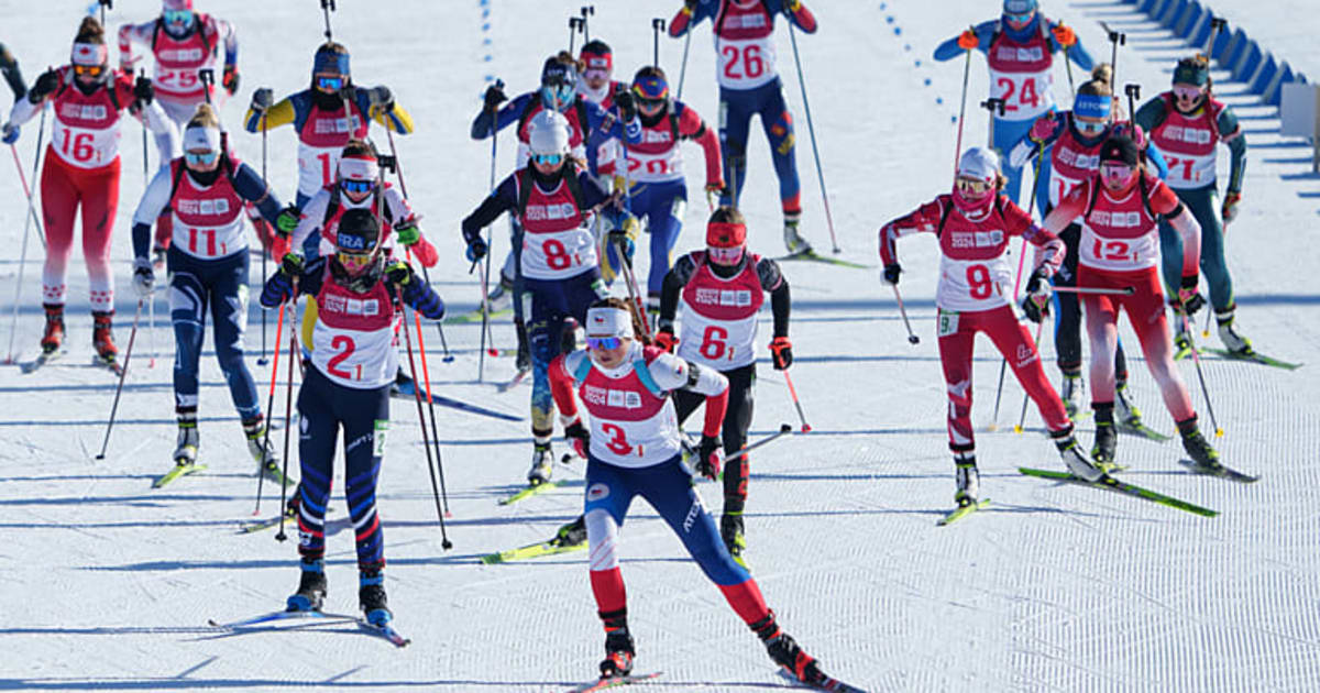 Resumen del relevo mixto | Biatlón | Mejores momentos | Juegos ...