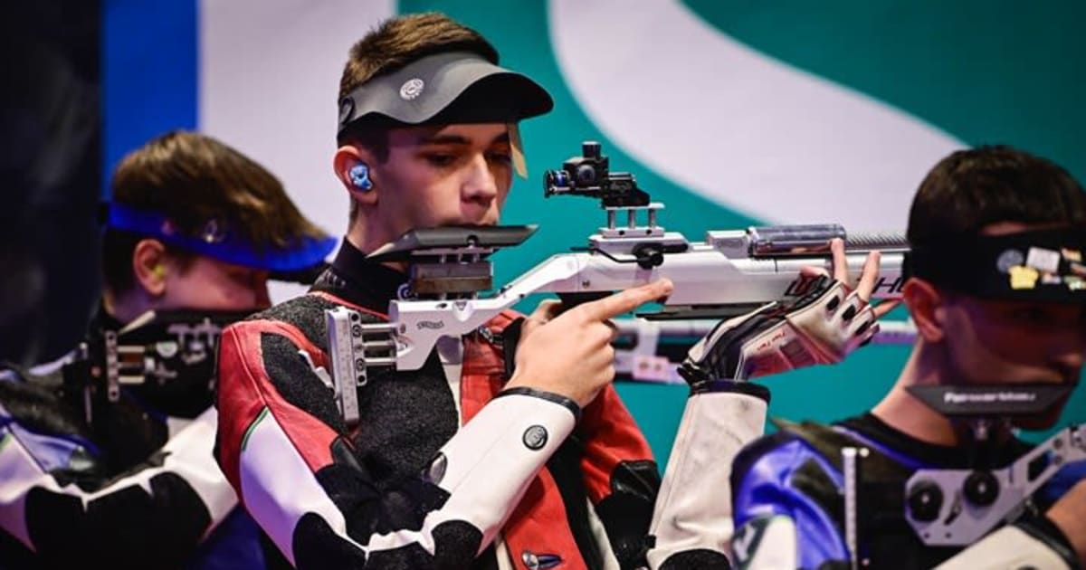 Shooting | Men's 10m Air Rifle Final | Junior World Cup Rifle / Pistol ...