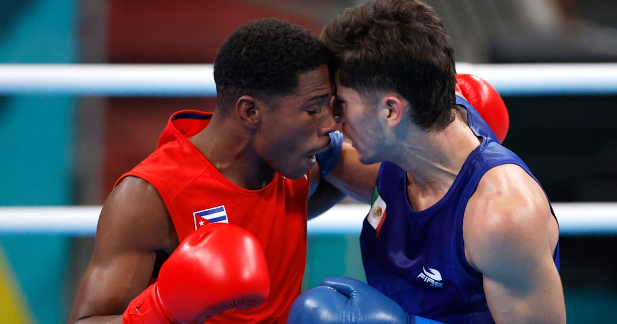 Boxeo cubano masculino en el Clasificatorio Mundial a París 2024 en ...