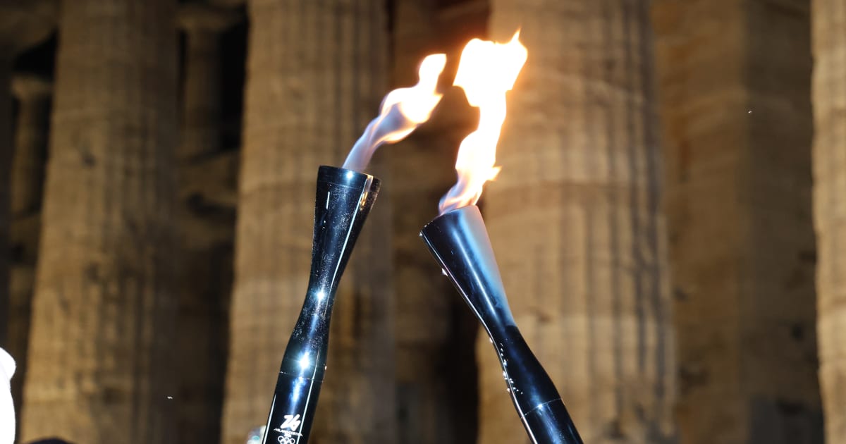 One month to go to Milano Cortina 2026: Olympic Torch Relay moments you ...