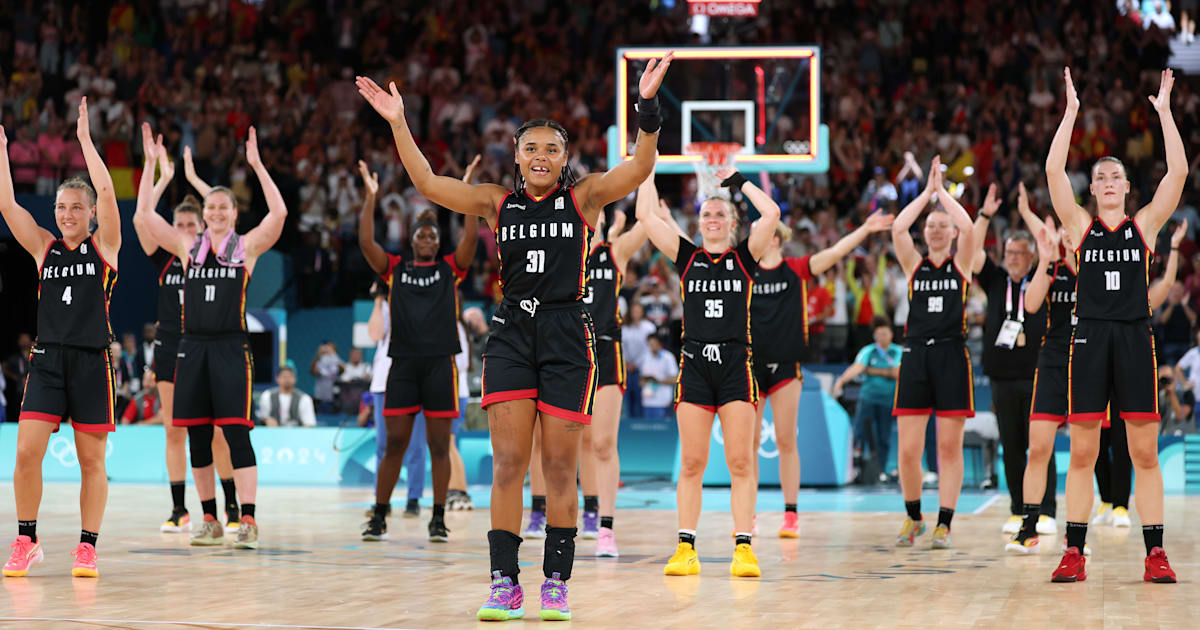 ESP-BEL - Women's Quarter-Final | Basketball | Olympic Games Paris 2024