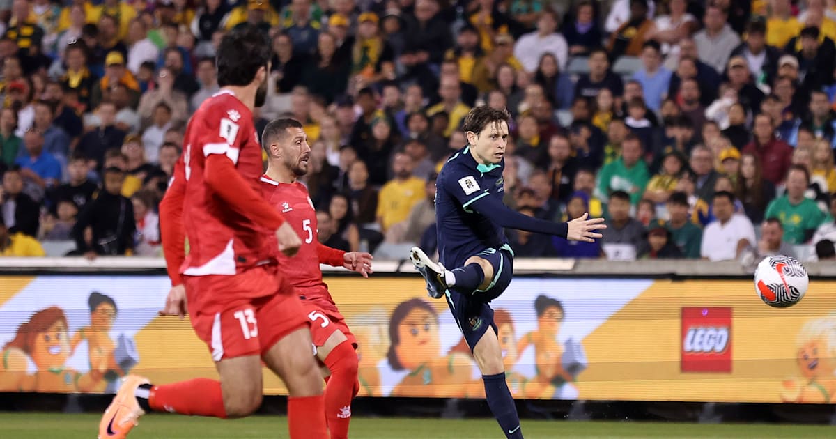 FIFA World Cup 2026 AFC qualifiers: Australia beat Lebanon 5-0