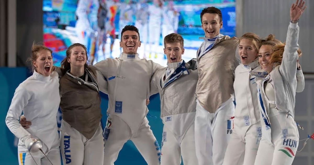 Europe wins the fencing mixed event - Olympic News