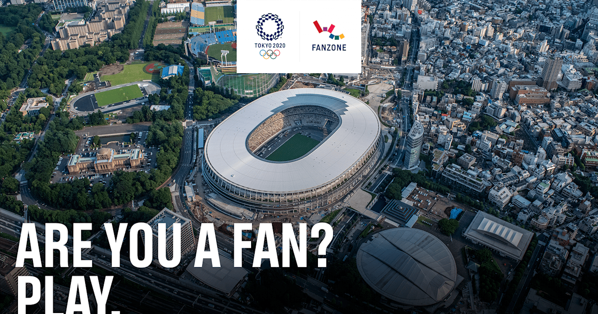 Check out the brand new Tokyo 2020 FanZone