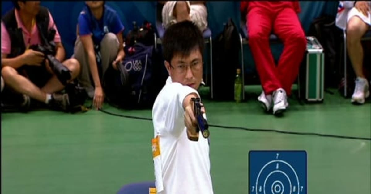 Pang takes gold - Men's 10m air pistol - Shooting | Beijing 2008 Highlights