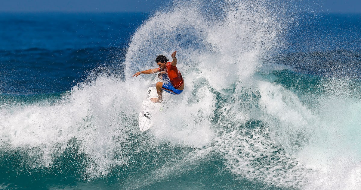 WSL Tour Finals: Griffin Colapinto's big break at home
