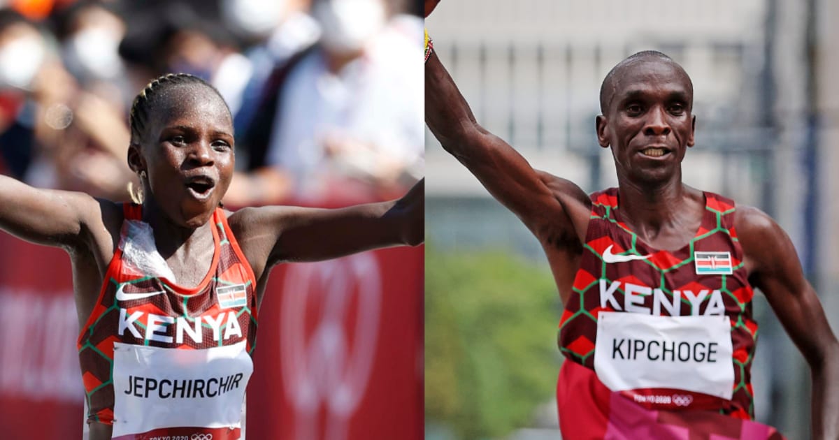 Defending champions Eliud Kipchoge and Peres Jepchirchir shortlisted in ...