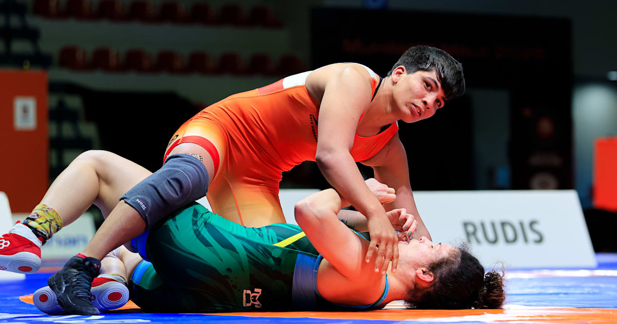 Muhamet Malo 2026 wrestling: Savita wins bronze to take India’s tally ...