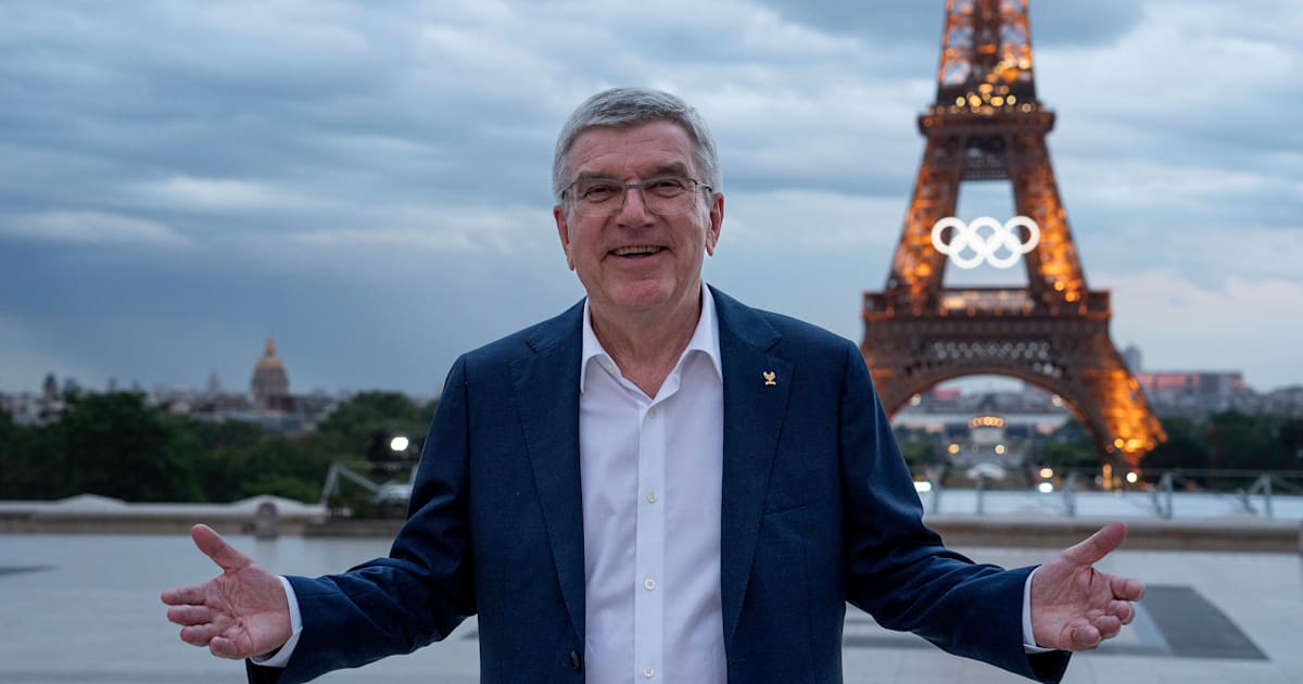 IOC President Bach: Let us come together to celebrate and enjoy ...