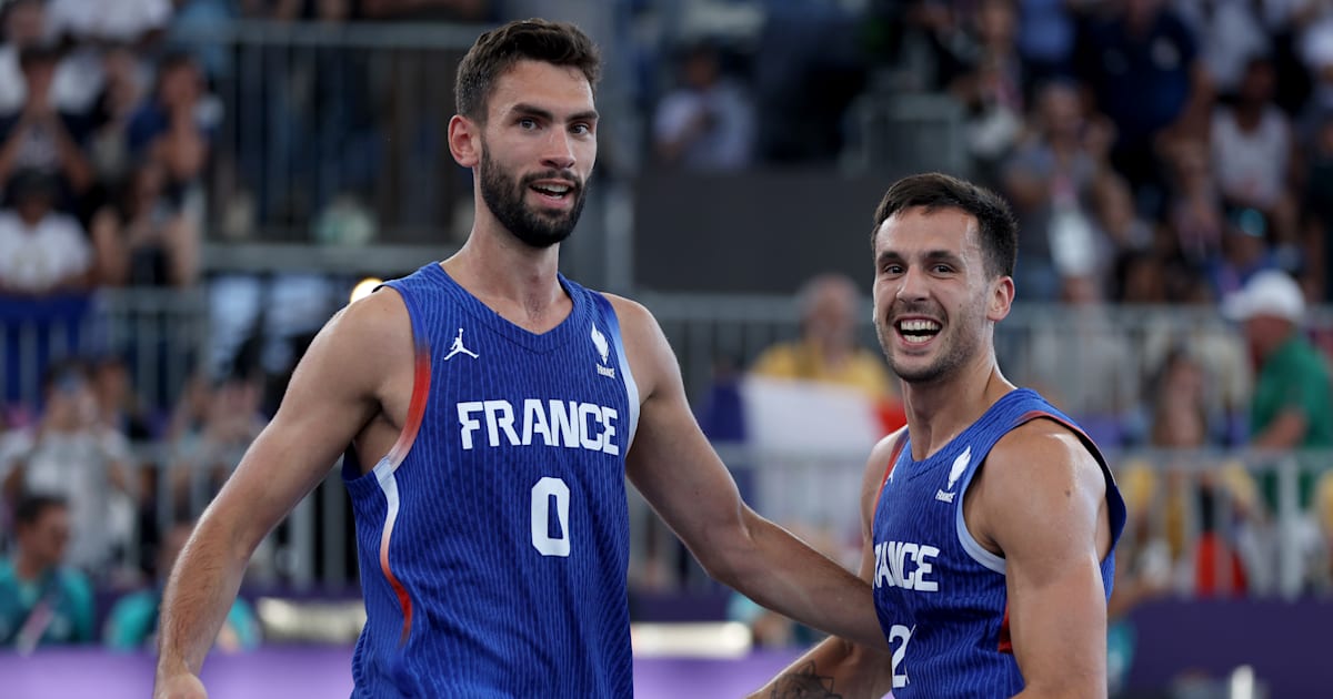 JO de Paris 2024 - Basketball 3x3 : Les Bleus qualifiés en finale contre les Pays-Bas après leur ...