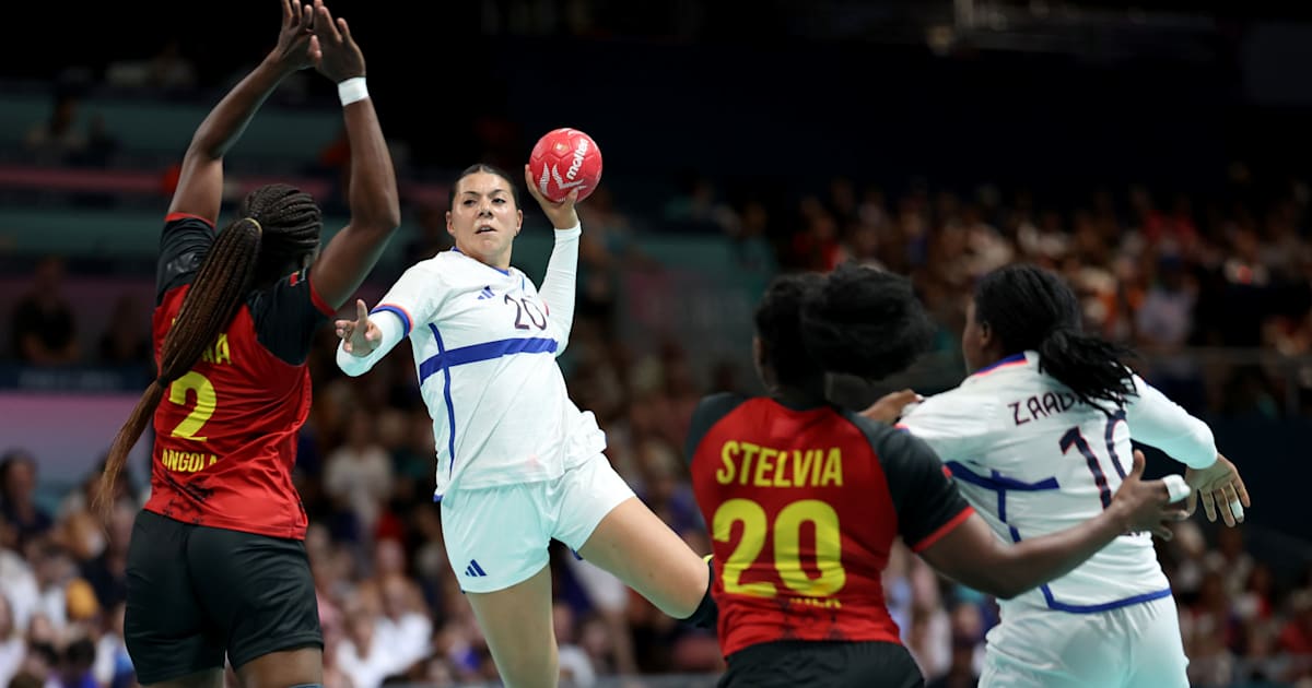ANG-FRA - Women's Preliminary Round | Handball | Olympic Games Paris 2024