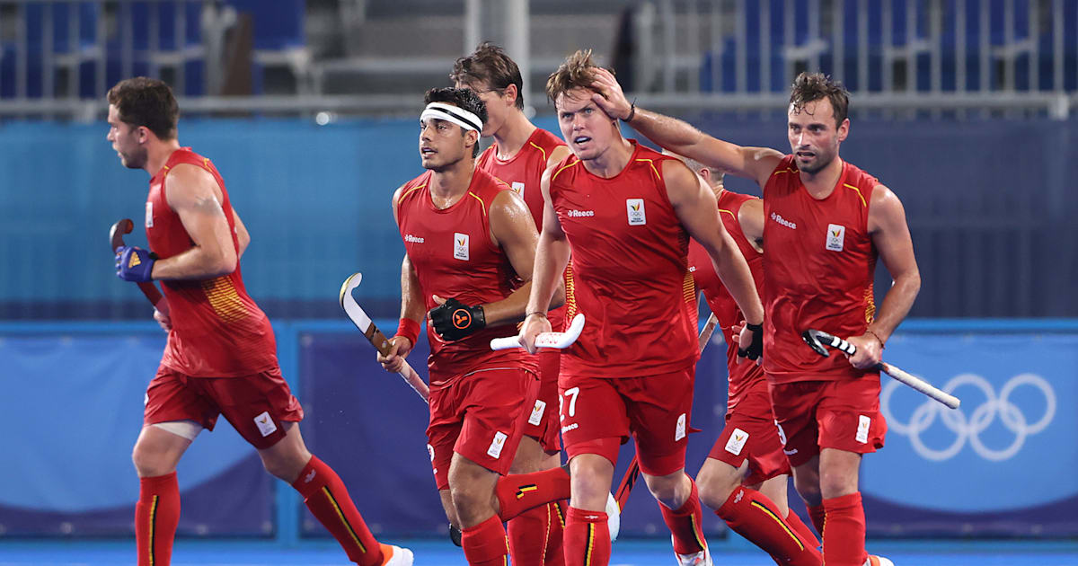 Présentation de la finale masculine de hockey sur gazon à Tokyo 2020 ...