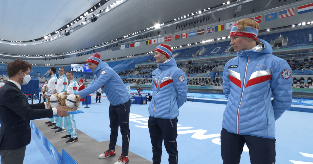 Moments | Beijing 2022 - Gold Medal - Speed Skating - Podium