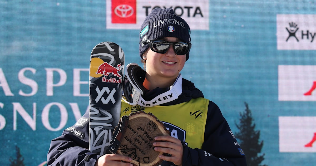 Flora Tabanelli vince la Coppa del Mondo di big air 2025 · Sci Freestyle