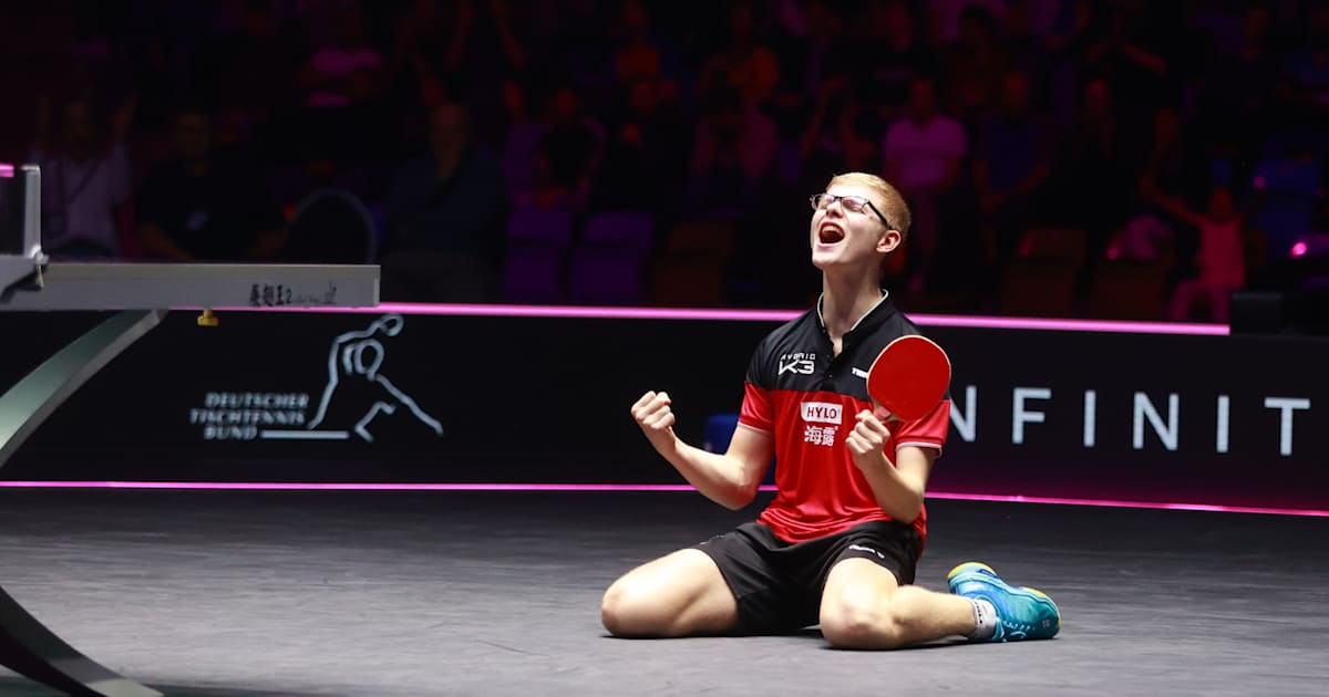 WTT Champions Frankfurt 2023 : Félix Lebrun se qualifie en demi-finale après avoir sauvé une ...