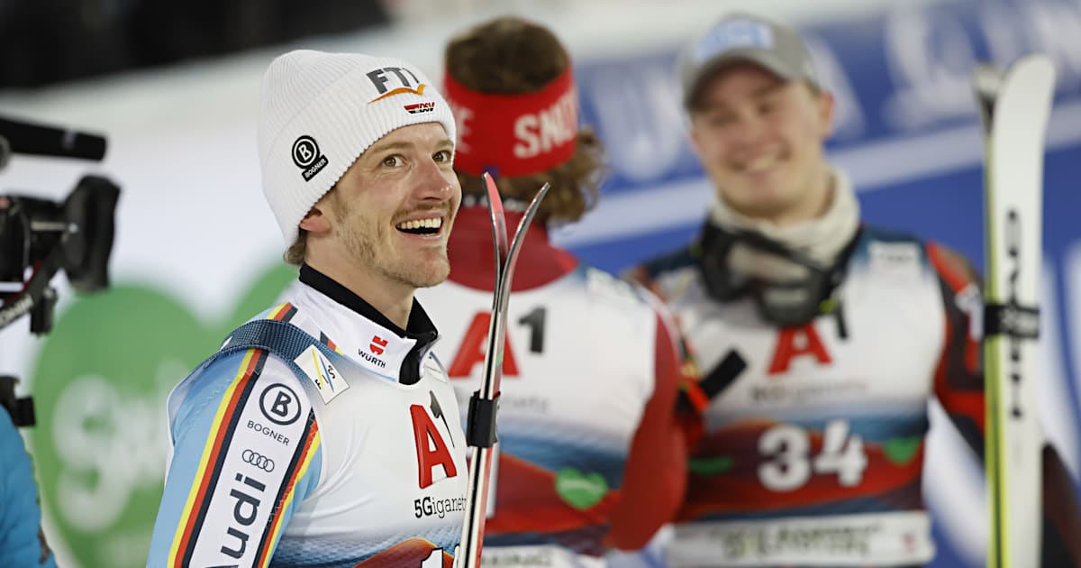 German Strasser makes history in Schladming night slalom