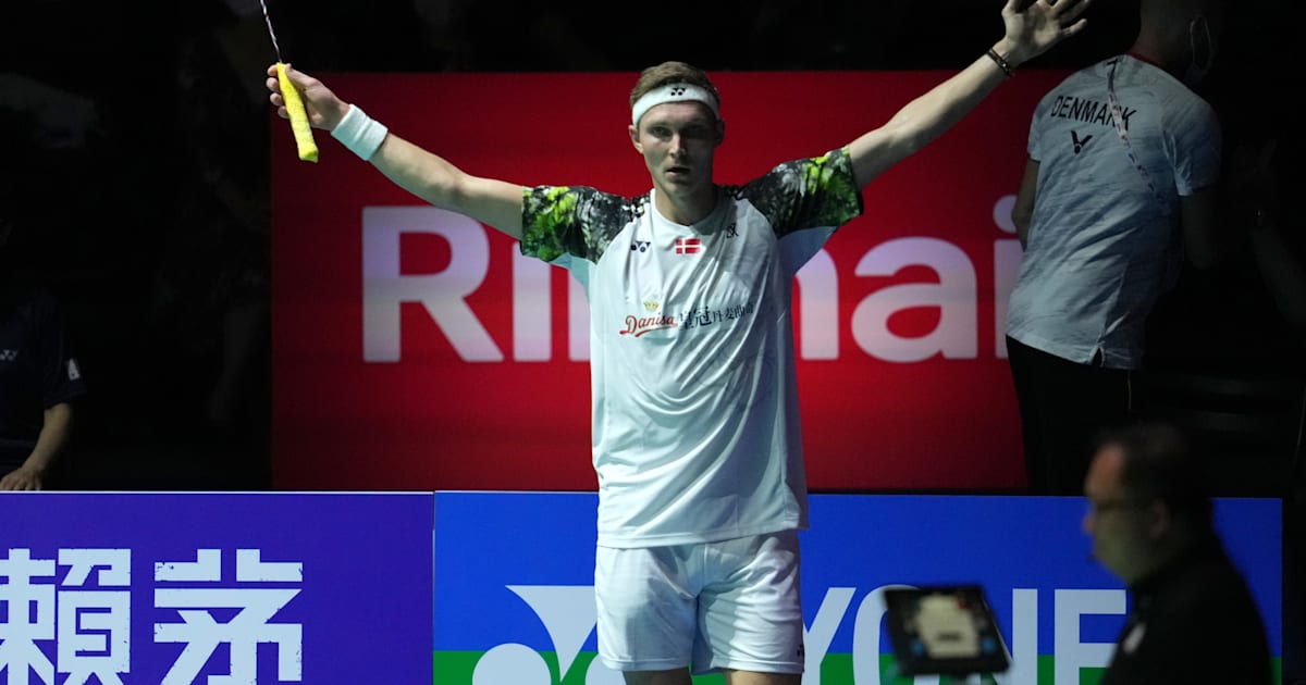 All England Open badminton 2023: Denmark's Viktor Axelsen shuts down Lee Cheuk Yiu in opening round