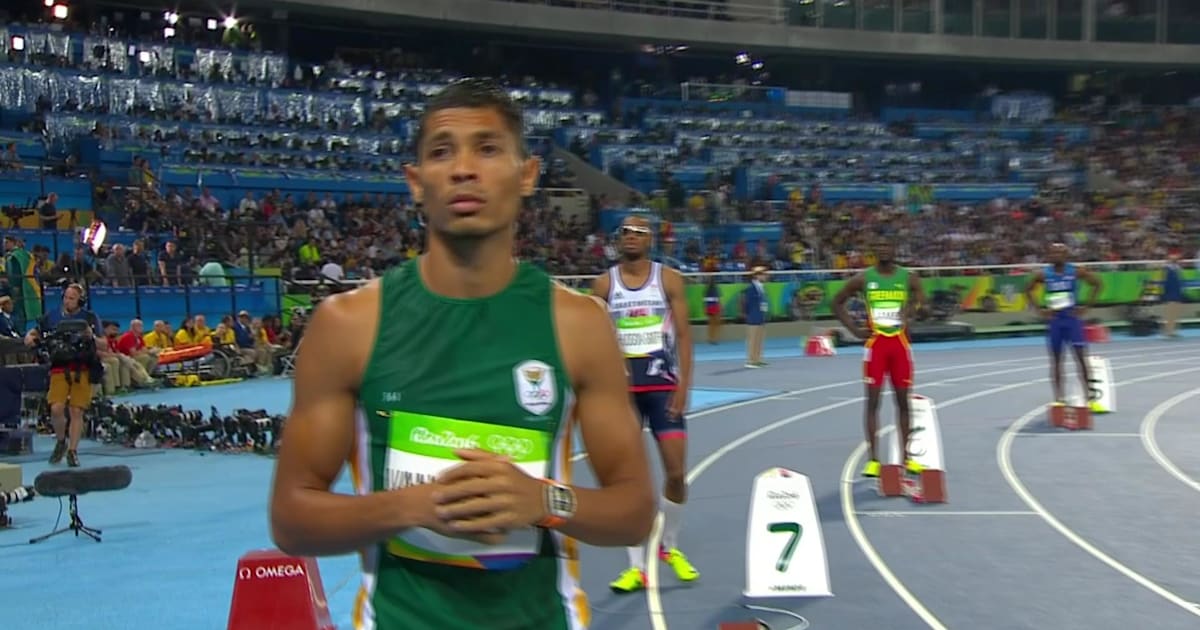 Rio 2016 - Van Niekerk wins the 400m final and breaks the world record