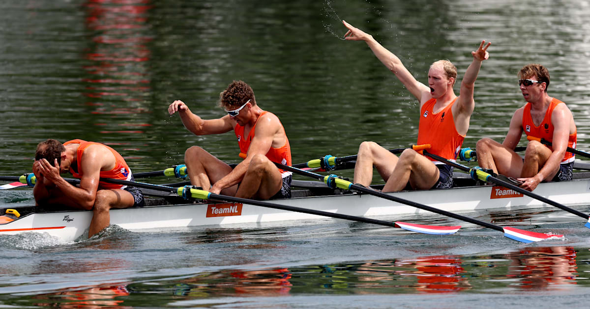 Paris 2024 rowing: All results as Netherlands defend Olympic men’s ...