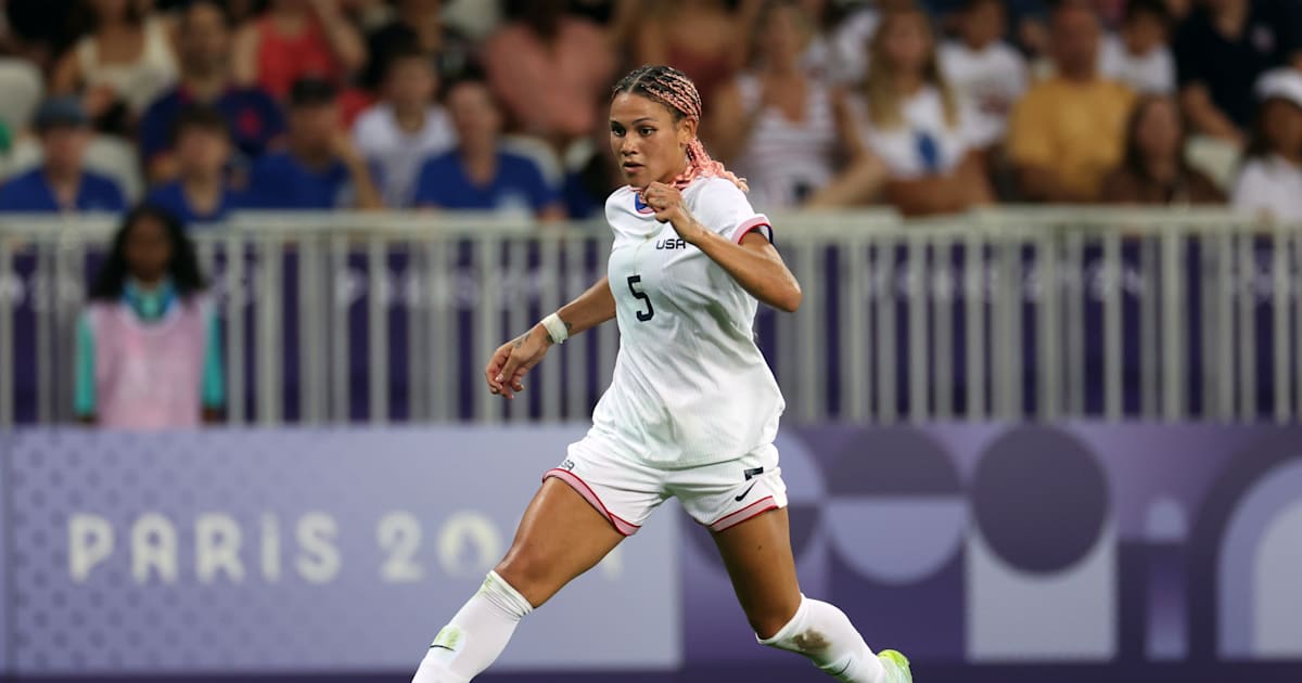 Paris 2024 Olympics: Trinity Rodman’s signature move shows exactly what ...