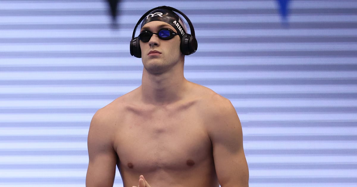 Hunter Armstrong: Golden swimmer, actor, magician