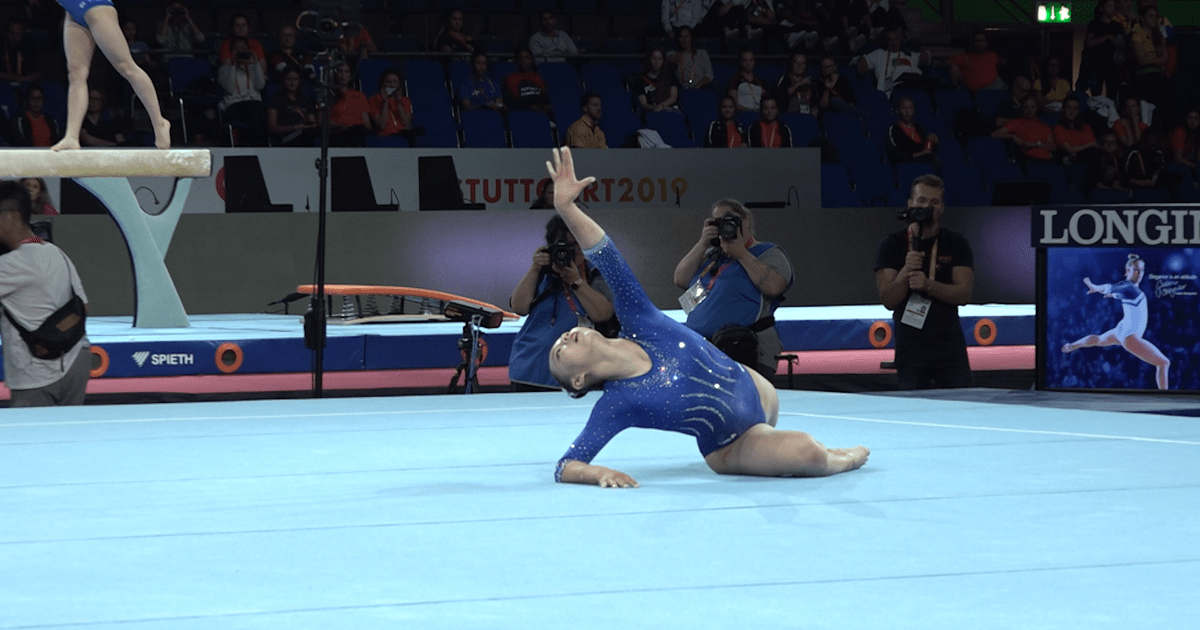 WATCH: Team USA on floor in podium training