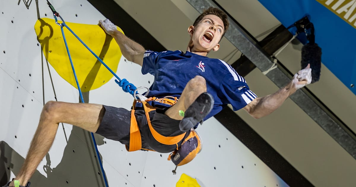 Sport climbing - Britain's teenage sensation Toby Roberts: "There's ...
