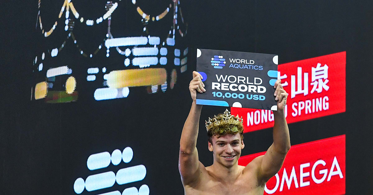 Natation | Coupe du monde 2024 à Singapour : Léon Marchand pulvérise le ...