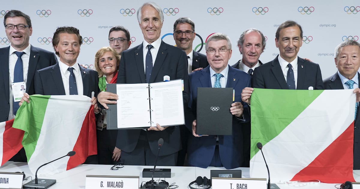 Milano Cortina emphasises hopes for the Olympic Winter Games 2026 in ...