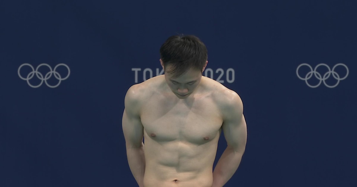 Medal Moment | Tokyo 2020: Diving Men's 3m Springboard - S Xie (CHN)