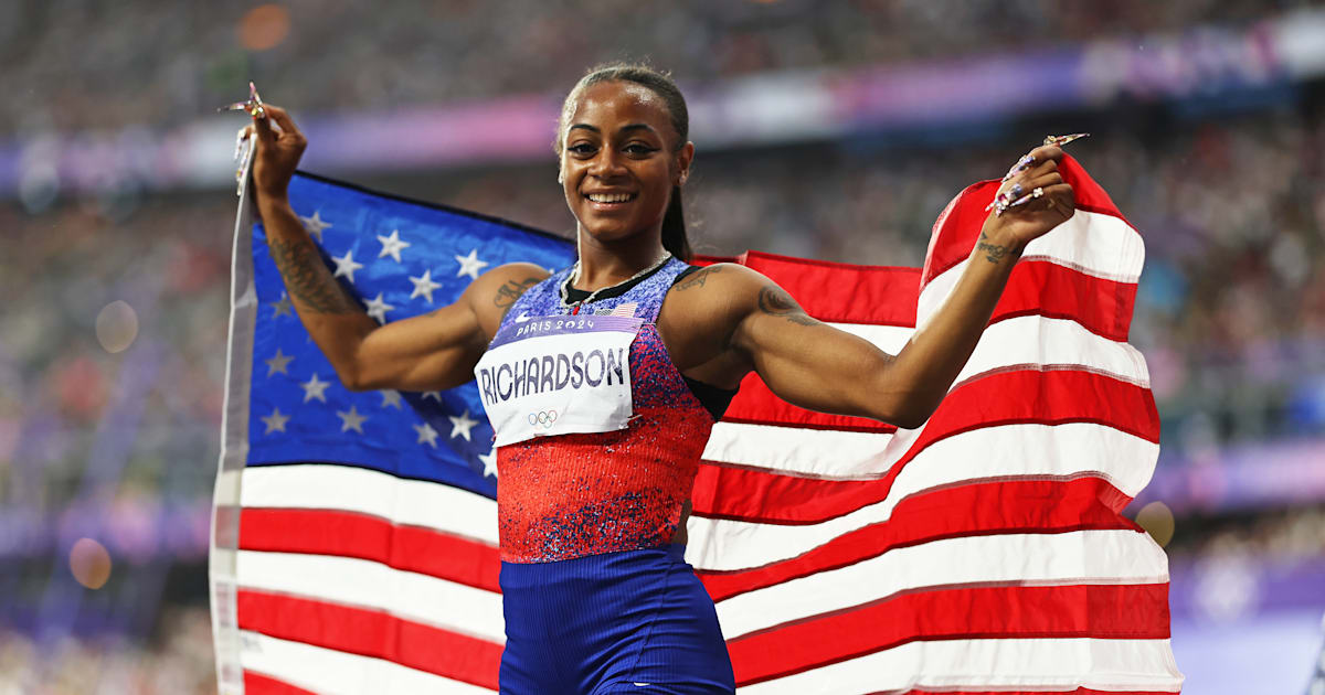 Athletics | W 100m Semifinals/ Final | Sha'Carri Richardson Silver Medal
