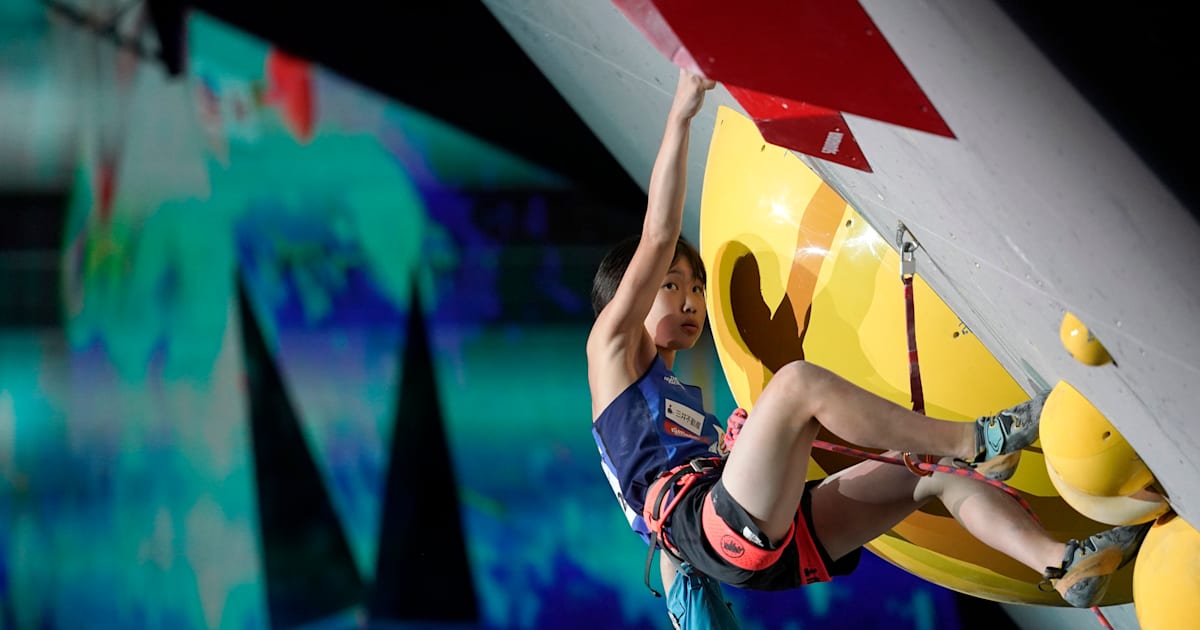 Ai Mori and Jesse Grupper win lead climbing IFSC World Cup 2022 golds ...
