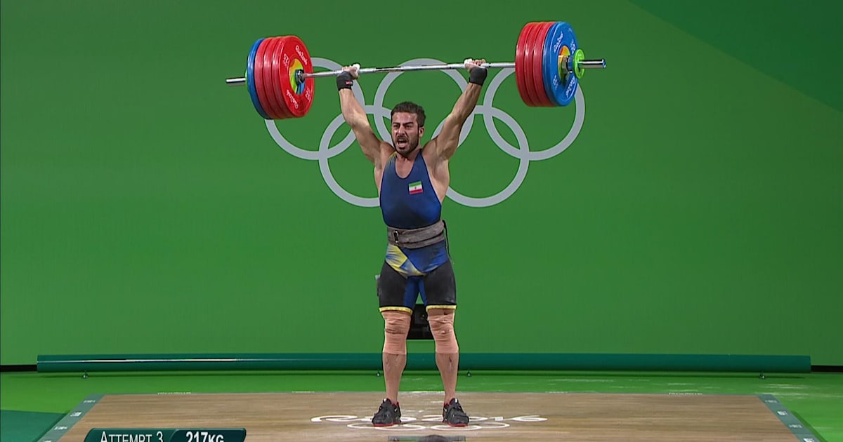 Iran's Rostami sets Weighlifting world record