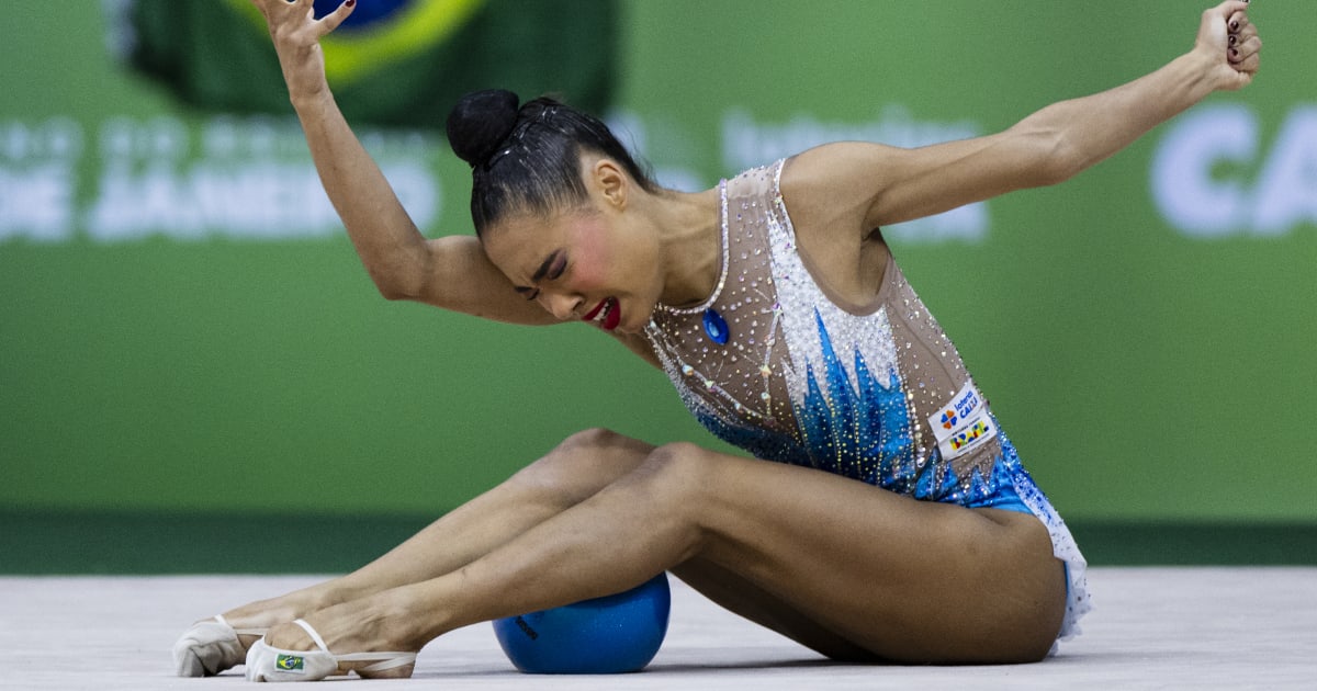 Mundial de Ginástica Rítmica Rio 2025: Geovanna Santos termina primeiro ...
