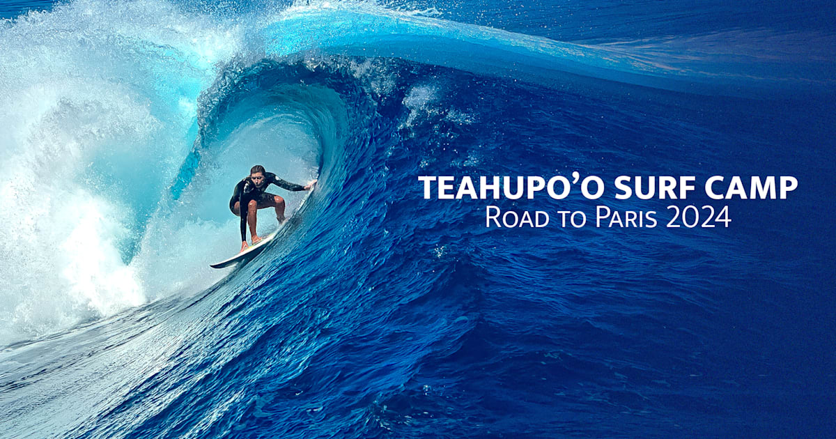 Watch Teahupo'o Surf Camp - Surfers on the Road to Paris 2024