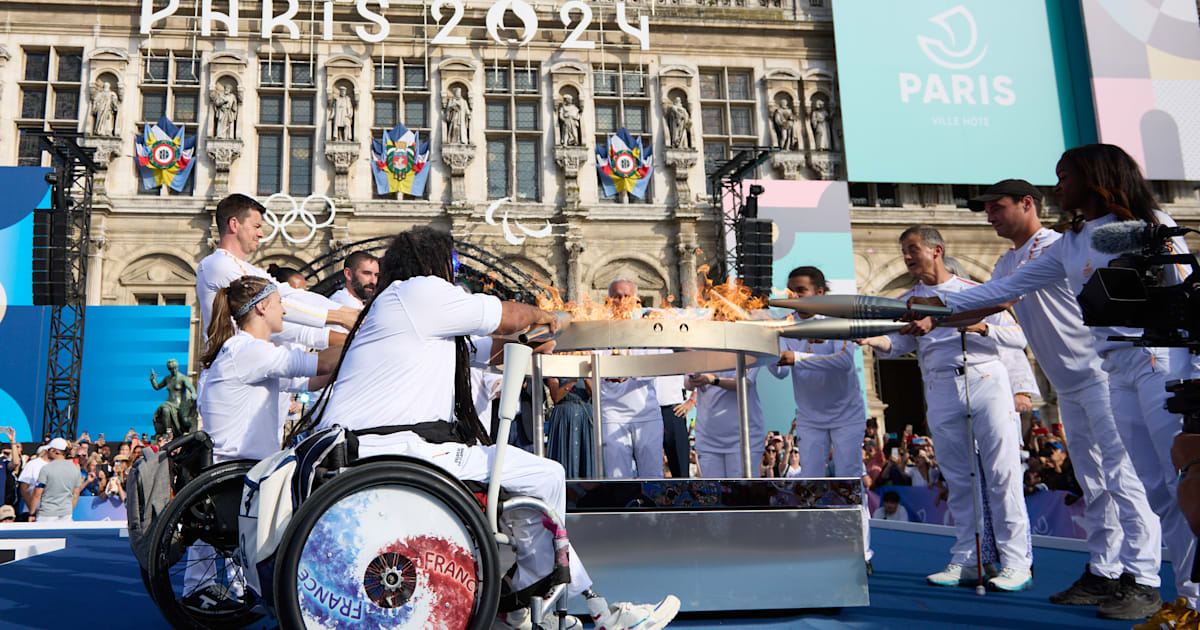 Paralympic Torch Relay - Day 4: Paralympic torch brings magic to Paris ...