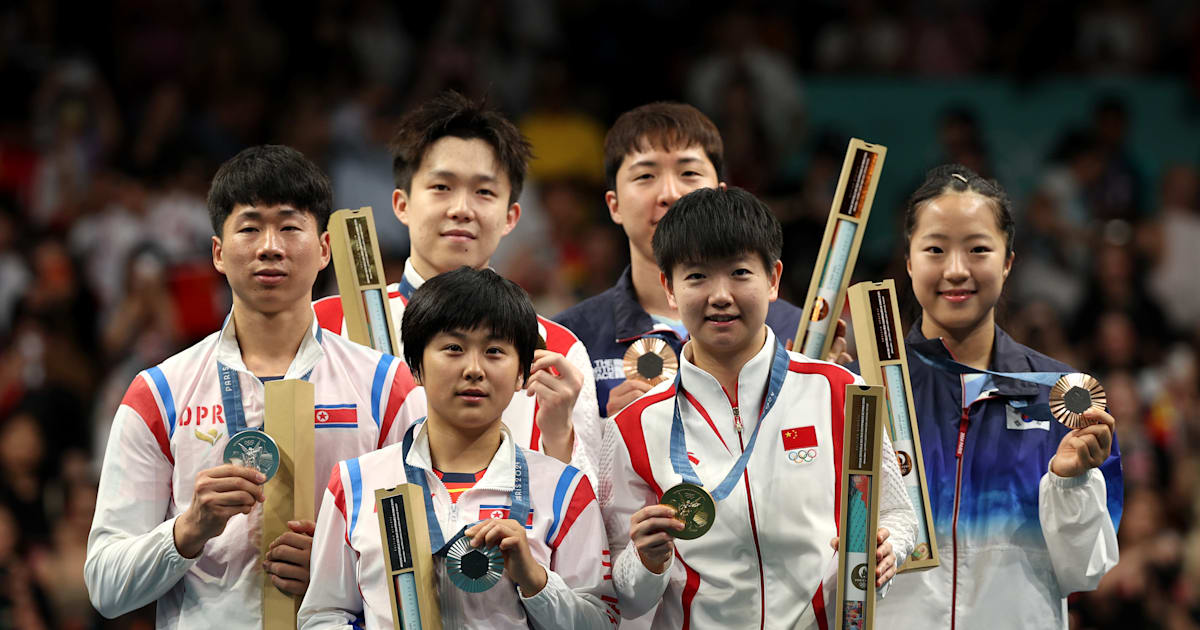 CHN -PRK - Mixed Doubles Finals | Table Tennis | Olympic Games Paris 2024