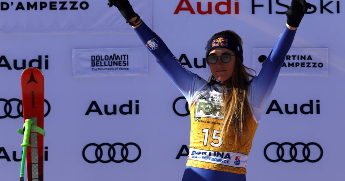Sofia Goggia, l'amore per Cortina d'Ampezzo e la pista dei Giochi Olimpici Invernali di Milano ...