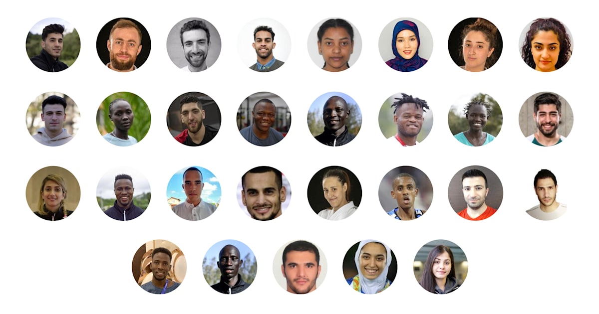 29 refugee athletes to send a message of solidarity and hope to the ...